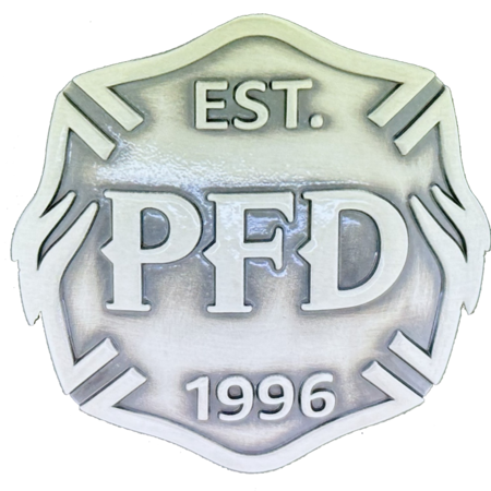 Anniversary Badges | Custom Fire Badges | Custom Fireman Badges