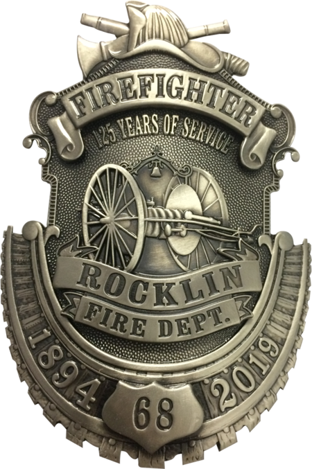 Anniversary Badges | Custom Fire Badges | Custom Fireman Badges