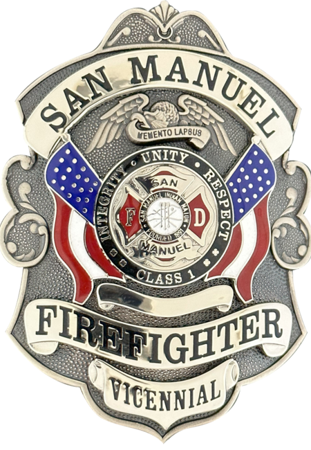 Anniversary Badges | Custom Fire Badges | Custom Fireman Badges