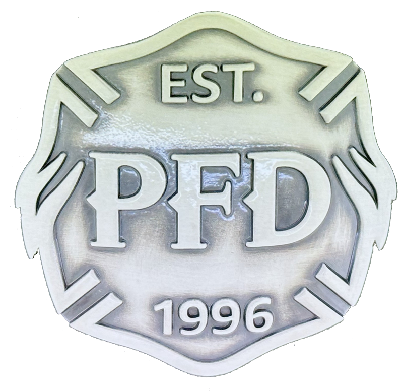 Anniversary Badges | Custom Fire Badges | Custom Fireman Badges