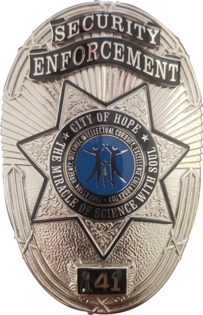 Custom Security Badge done by experts from Ontario